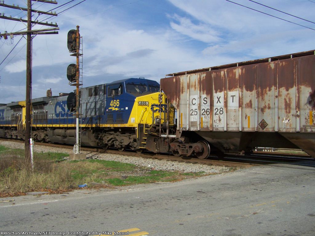 CSX 466 Teamed with CSX 41